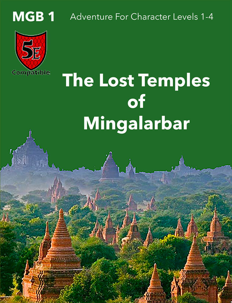 Lost Temples of Mingalarbar – MGB 1 – Tomorrow River Games